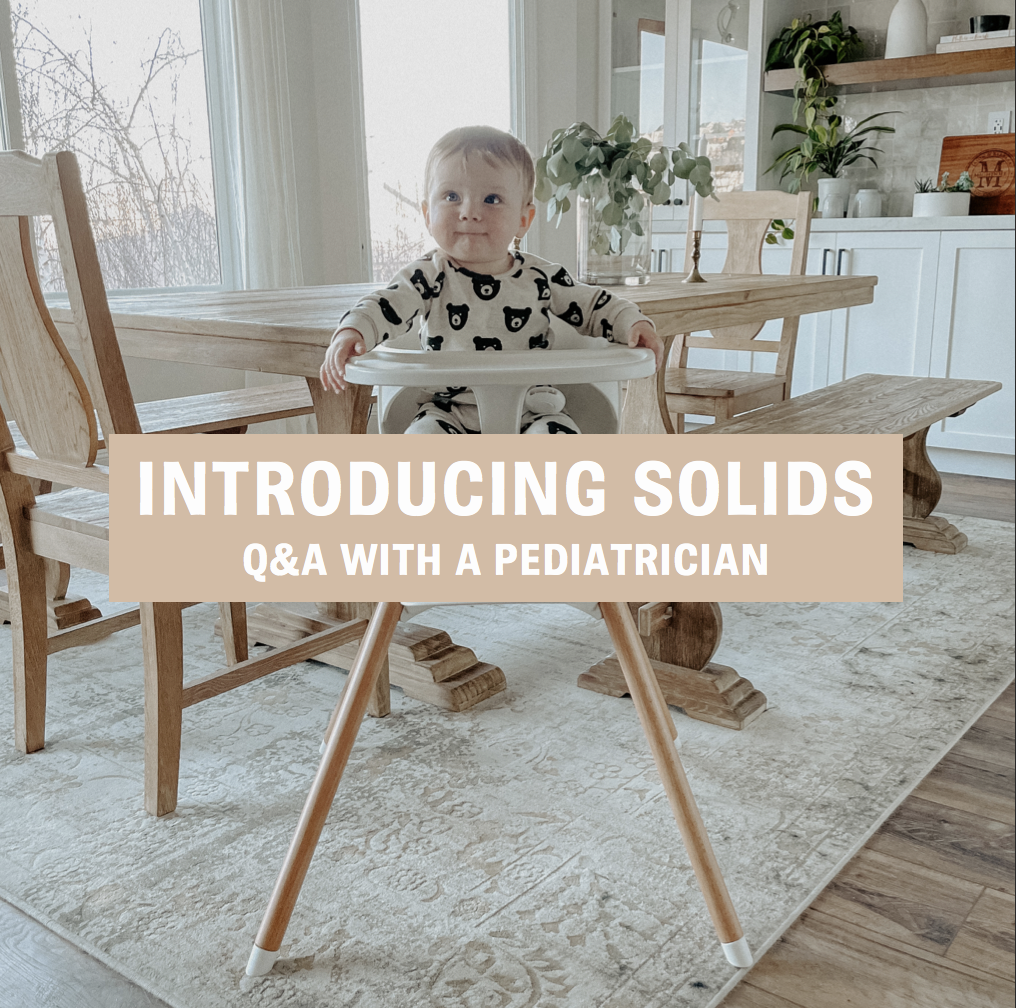 Introducing Solids to your Baby: Q&A with a Pediatrician