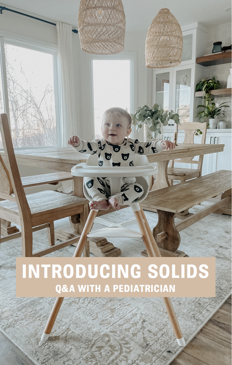 Introducing Solids to your Baby: Q&A with a Pediatrician